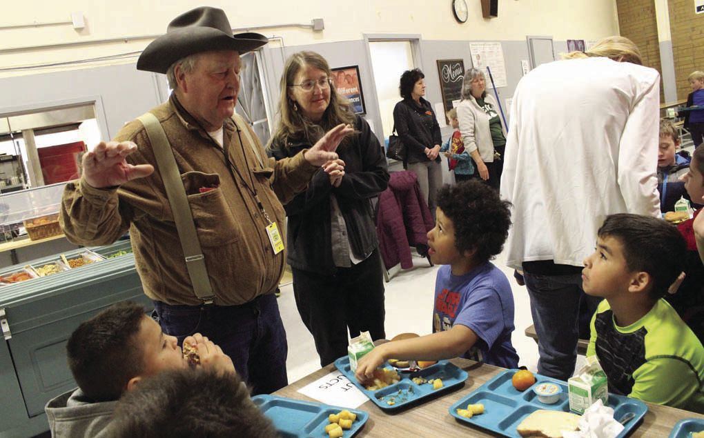 Farm to School pilot project. Local beef makes 4200 hamburgers Klamath ...